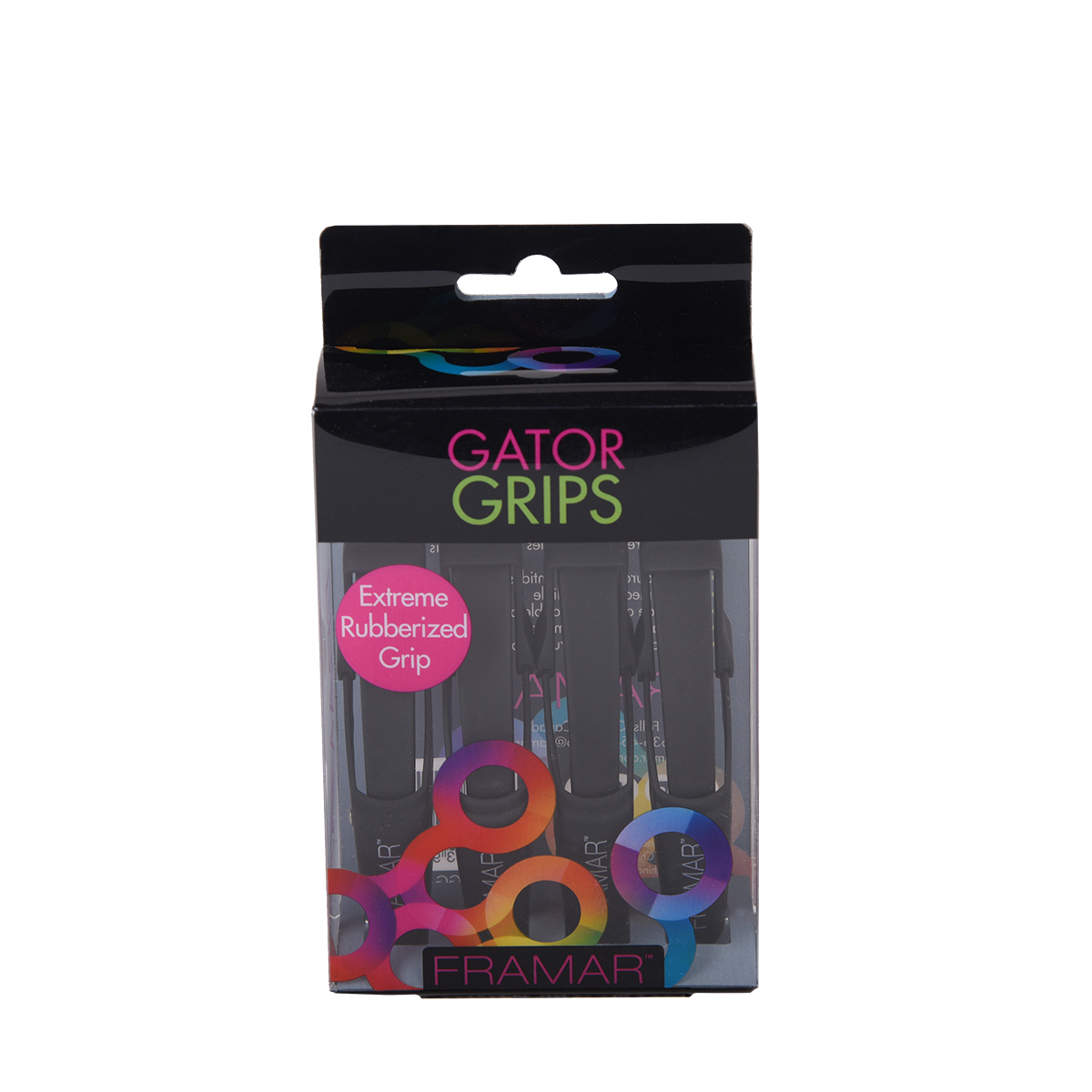 FRAMAR Gator Grips Black -klipsisetti 4 kpl — Frameda