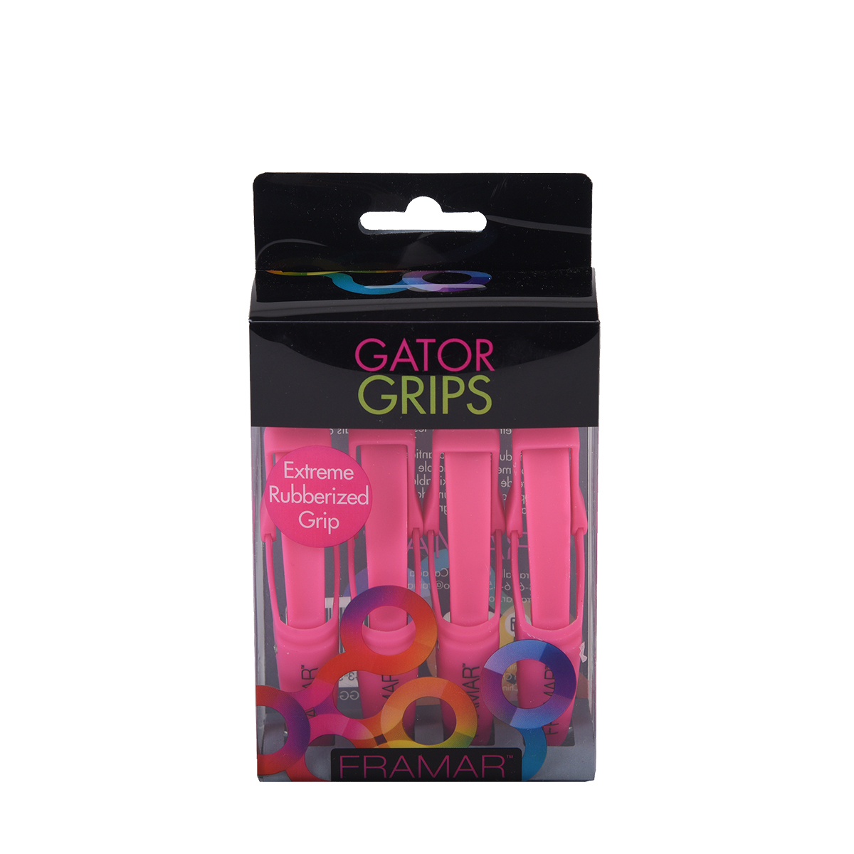 FRAMAR Gator Grips Pink -klipsisetti 4 kpl — Frameda